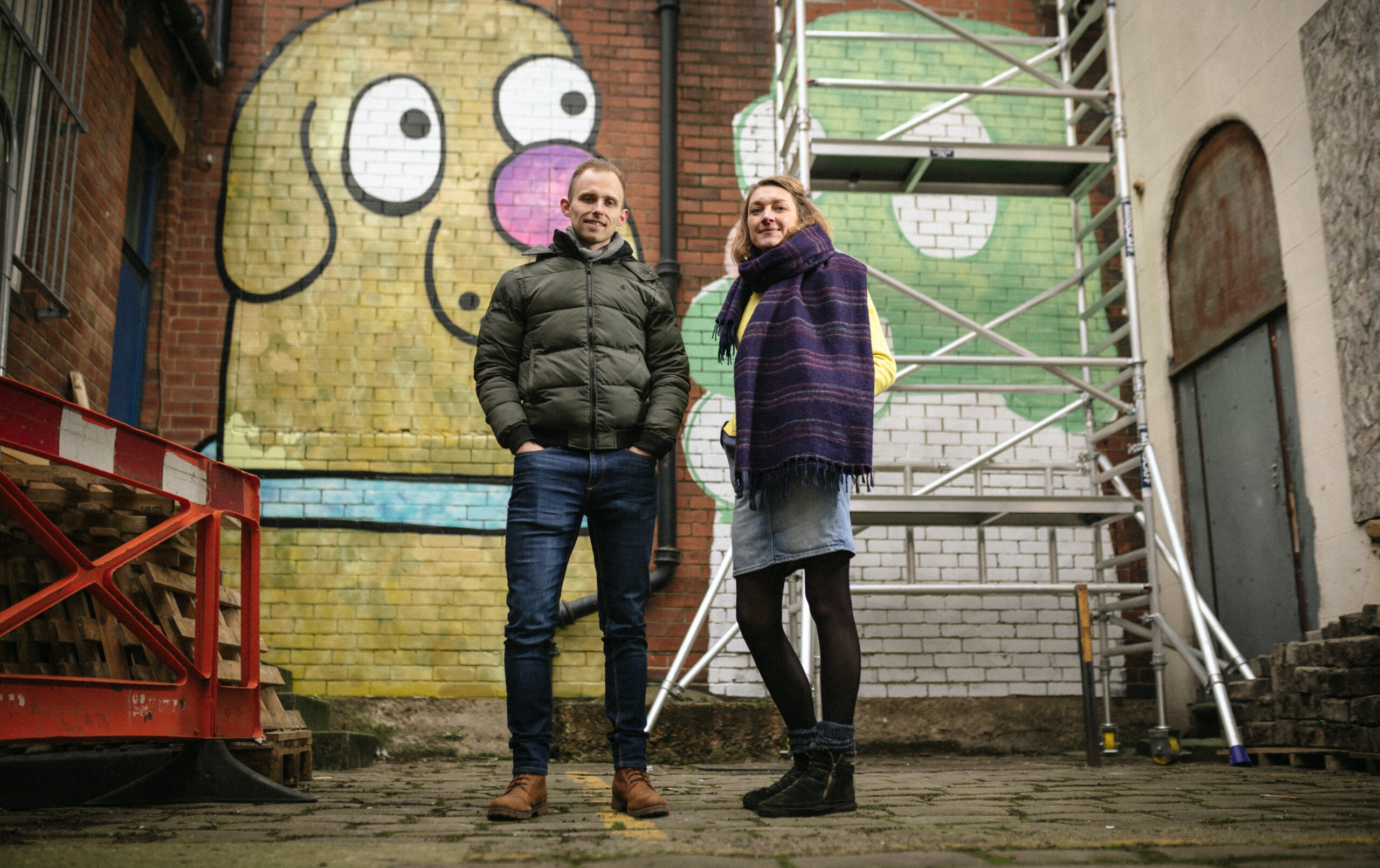 HBD’s Mabgate Yard becomes 26ft canvas for charity mural - HBD