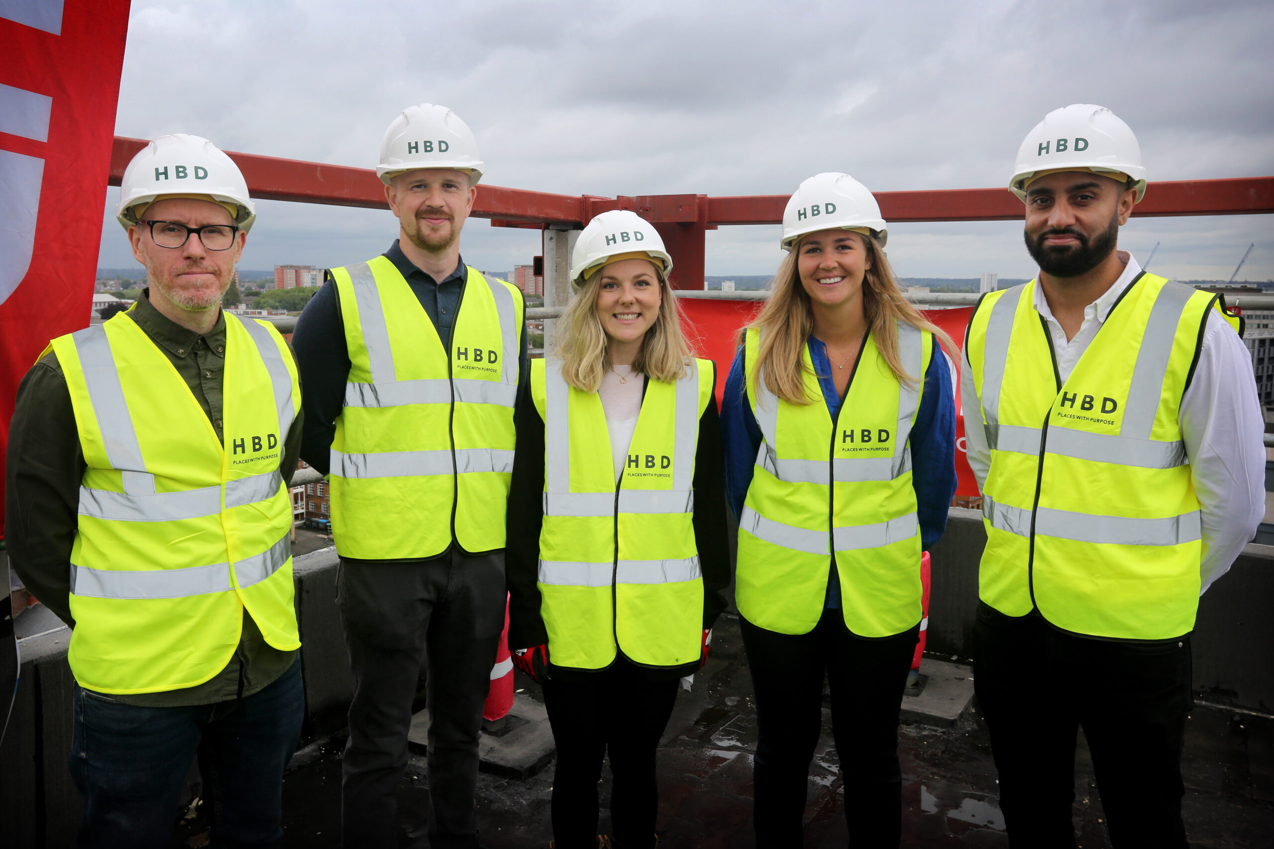 Topping out marked at HBD’s £33 million Jewellery Quarter scheme - HBD