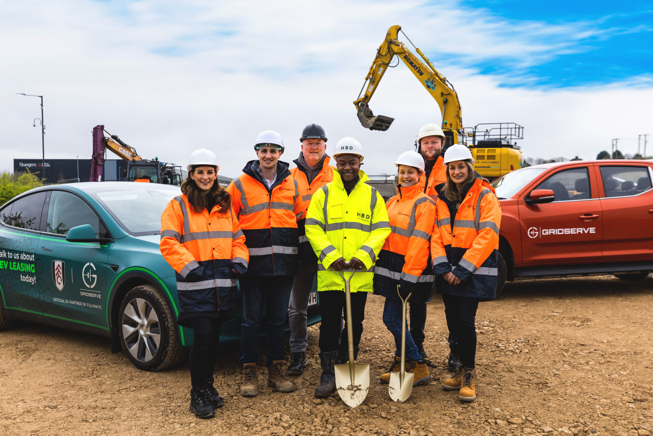 Gridserve starts construction on HBD's Markham Vale Electric Forecourt ...